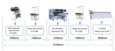 中国 ソフトウェア版権が付いているLEDの管ライト180000CPHのためのSMTの土台機械 販売のため