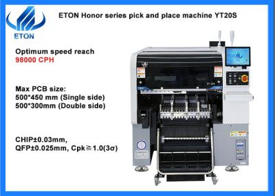 China Exactitud SMT Mounter para 0201 componentes, la selección de 98000 capacidades y la máquina del lugar en venta