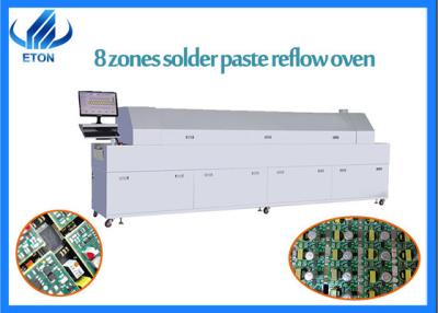 China High Stability SMT Reflow Oven Soldering Machine 2000mm/Min Conveyor Speed for sale