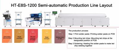 중국 자기 선형 모터 SMT 배치 기계 45000CPH PCBA 조립 기계 판매용
