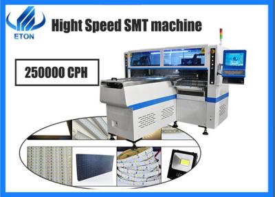 China Rigid PCB Assembly Machine 250000CPH 68 Feeder Stations SMT Placement Equipment for sale