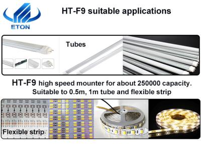 China 380V SMT Mounter Machine for LED Chip / Resistor / LED Strip Tube Light for sale