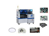China Multi - Functional Pick And Place Machine , HT-E5S LED Chip Mounting Machine 8 Heads for sale