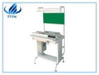 China Speed Adjustable Screen Conveyor Solid Structure 1 Year Warranty With Light Stand for sale