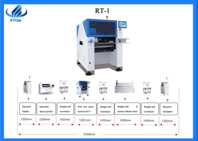 China full automatic multi-functional 10 heads smt pick and place machine for sale