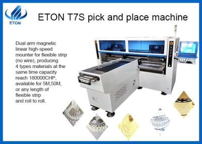 China Full Automatic Flexible Strip Mounting Machine 180000CPH With 34 Heads for sale
