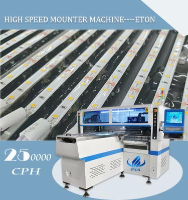 China Selección 180000CPH y selección de SMT del brazo del lugar mini y máquina del lugar para la línea de SMT en venta