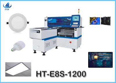 China 12 Pcs Head Drver DOB bulb led smt line Pcb SMD pick and place machine for sale