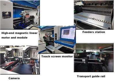 Cina Scelta di Mark Correction SMT e teste multifunzionali del doppio modulo della macchina del posto 24 in vendita