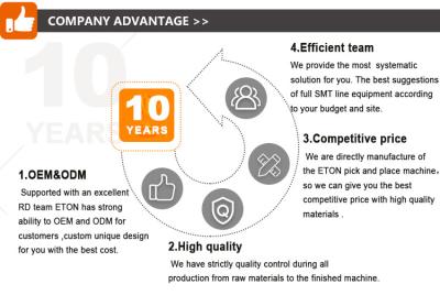 Cina Scelta ad alta velocità di SMT e macchina del posto completamente automatica per l'Assemblea del PWB in vendita