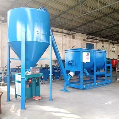 China Ruisitong Tile Adhesive Mixing Machine Dry Mortar Production Line  1-10T/h for sale