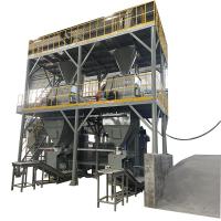 China Automatic Dry Powder Mortar Production Line Tile Adhesive Making Machine 5-100 TPH for sale
