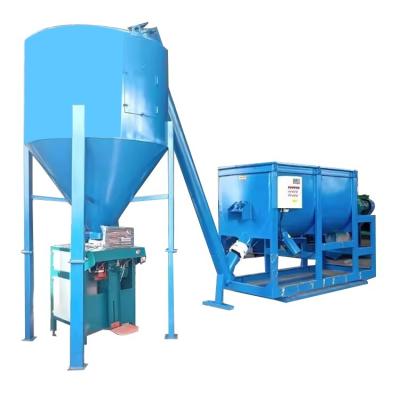 China Automatic Dry Mortar Equipment 1T/H-10T/H Polymer Mortar Premix Plant for sale