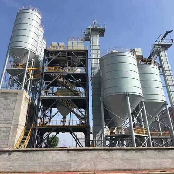 Quality Dry Powder Cement Storage Tank 50 Ton Cement Silo For Construction Works for sale