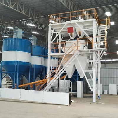 China Interior Wall Powder Putty Dry Mortar Packing Machine / ISO CE Dry Mix Batching Plant for sale