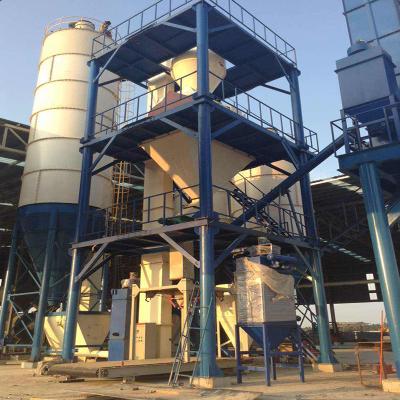 China Continuous Type Dry Mortar Production Line Dry Mix Mortar Plant To Mix Sand And Cement for sale