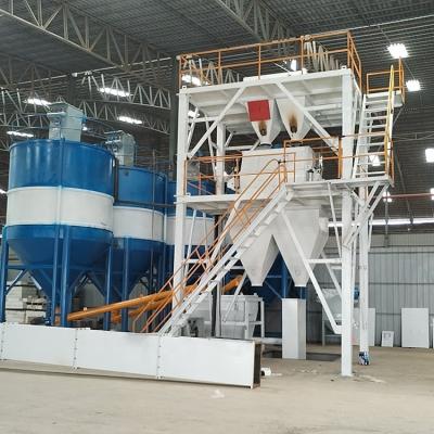 China New Tile Adhesive Dry Mortar Equipment 1T/H-100T/H For Building Materials for sale