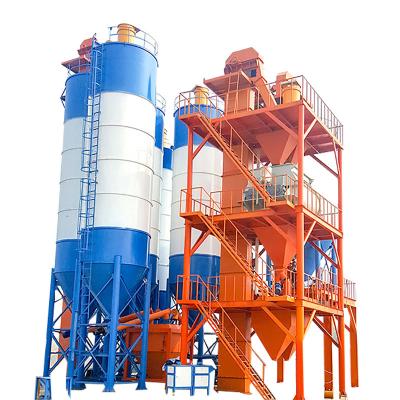 China High Efficiency Drymix Mortar Plant Screw Dry Mortar Mixing Plant for sale