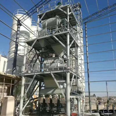 China Industrial Powder Plastering Dry Mix Mortar Manufacturing Plant 5000kg Gypsum Mixer Machine for sale