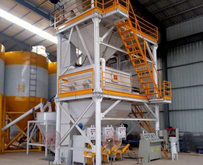 China Customized 1800KG Dry Mix Batching Plant 50T-120T Dry Mortar Plant for sale
