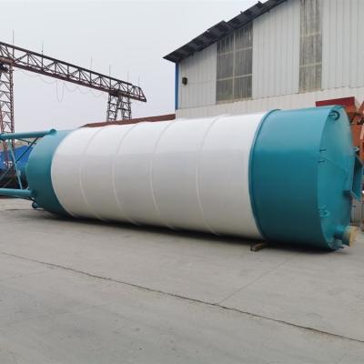 China 1800KG Automatic Bulk Cement Storage Tanks 50T-120T Horizontal Cement Silo for sale