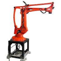 China 180kg Collaborative Palletizing Robot 2.4m Reach Box Palletizer for Heavy Loads for sale