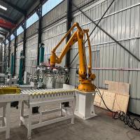 China 4 Axis Automatic Robotic Palletizer Lime Powder Palletizing Robot for sale