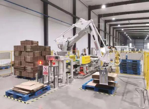 Quality Vouble Station'S Simple Type Robotic Arm Palletizer 4 Axis Collaborative Robots for sale