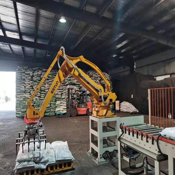 Quality High Speed Stable Mechanical Robotic Arm Palletizer For Rapid Stacking Of Goods In E-Commerce Warehouses for sale