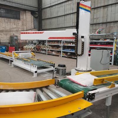 China Mechanical Arm Robotic Palletiser 180 Rotation Robotic Case Palletizer 2kW for sale
