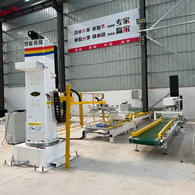 China 1.5m-2m Industrial Robot Arm Hand Palletizer Stacking Machine 200 Times/h for sale