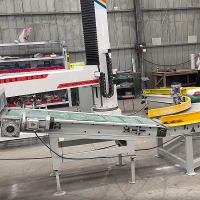 China 4axes Automatic Servo Stacker Cracker Universal Robots Palletizing Custom Colors High Capacity for sale