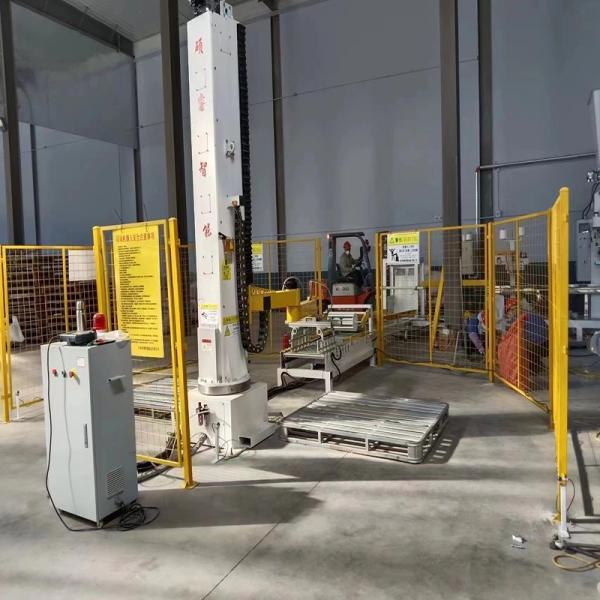 Quality Industrial Single Column Automatic Robotic Palletizer For Carton / Case for sale