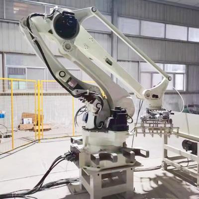 China Bags Boxes Automatic Robot Palletisers 380v Customizable Accurate Grasping for sale