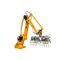 China Automatic Robot Palletiser 380V 120kg 210kg Customizable Accurate Grasping Palletizing Robot Arm for sale