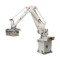 China Robotic Automatic Box Palletizer Industrial Load 120-210kg 380V Customizable for sale