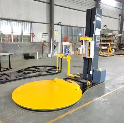 China Turntable Automatic Shrink Wrap Machine For Pallets 2000mm for sale