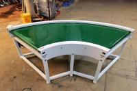 China Quick Dry Unloading Belt Conveyor 300mm-2000mm Width Customizable Conveyor Machine for sale