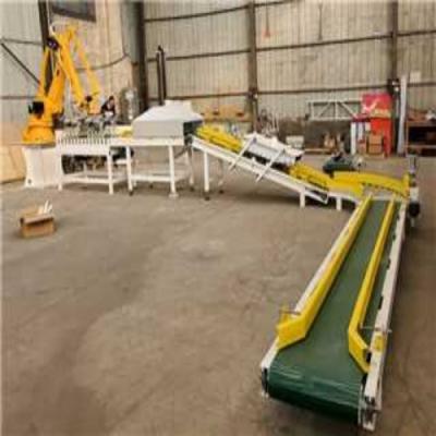 China Rubber Sidewall Belt Conveyor Adjustable Belt Conveying Equipment Heat Resistant for sale