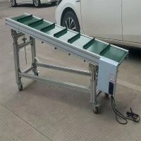 China Customizable Vertical Rubber Conveyor Belt Machine 200kg Capacity Durable for sale