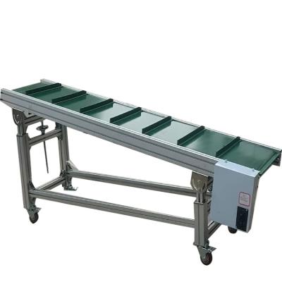 China Sidewall Belt Conveyor Adjustable Side Wall Belt Conveyor 800mm Wide for sale
