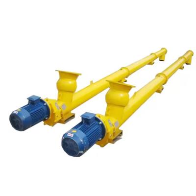 China Metallurgy Conveyor Spiral Screw Conveyor For Horn Dragon Material for sale