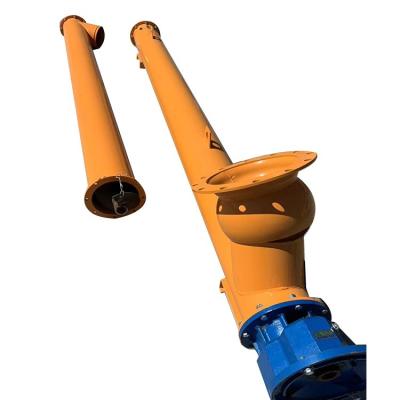 China Large Spiral Shaft Auger Conveyor Systems Customized Screw Conveying System for sale