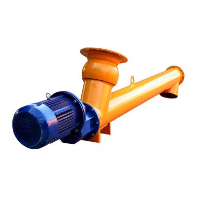 China 50TPH Cement Screw Conveyor Spiral Screw Conveyor Inclined Horizontal for sale