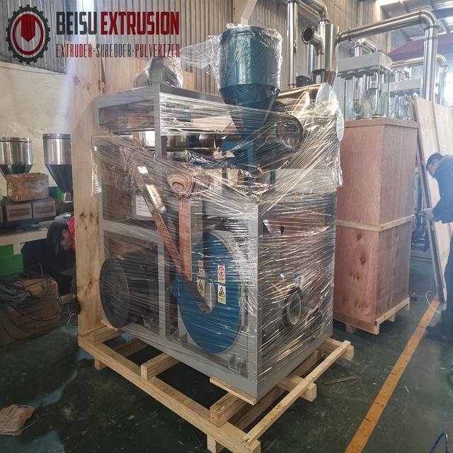 800Kg/h Waste Recycle Plastic Pulverizing Powder Milling Manufacturer Price 8