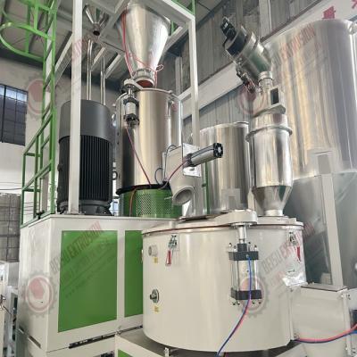 China Automatic Plastic PVC compounding powder mixing additives weighing dosing plant for sale
