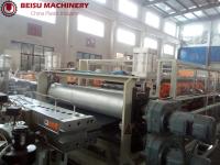 China Simple Operation Plastic Sheet Extrusion Machine , PVC Sheet Making Machine Big Intensity for sale