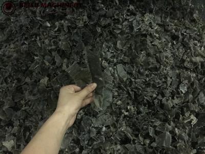 Cina Installazione rotatoria di forma di v della lama della singola dell'asse di industriale macchina di plastica della trinciatrice in vendita