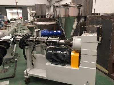 China Linha de produção da tubulação de alta velocidade do LDPE/PE transporte 0.75KW de 16mm - de 63mm fora do poder à venda