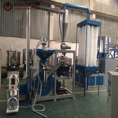 China 500kg/H 10mm LDPE LLDPE Pe Pulverizer With Disc Blade for sale